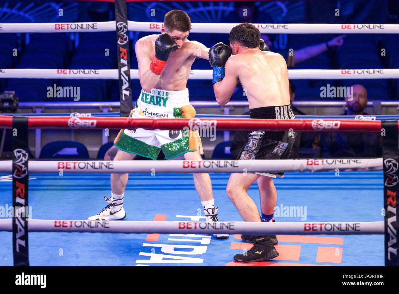 New York, United Of States. 16th Mar, 2025. Donagh Keary of Ireland ...