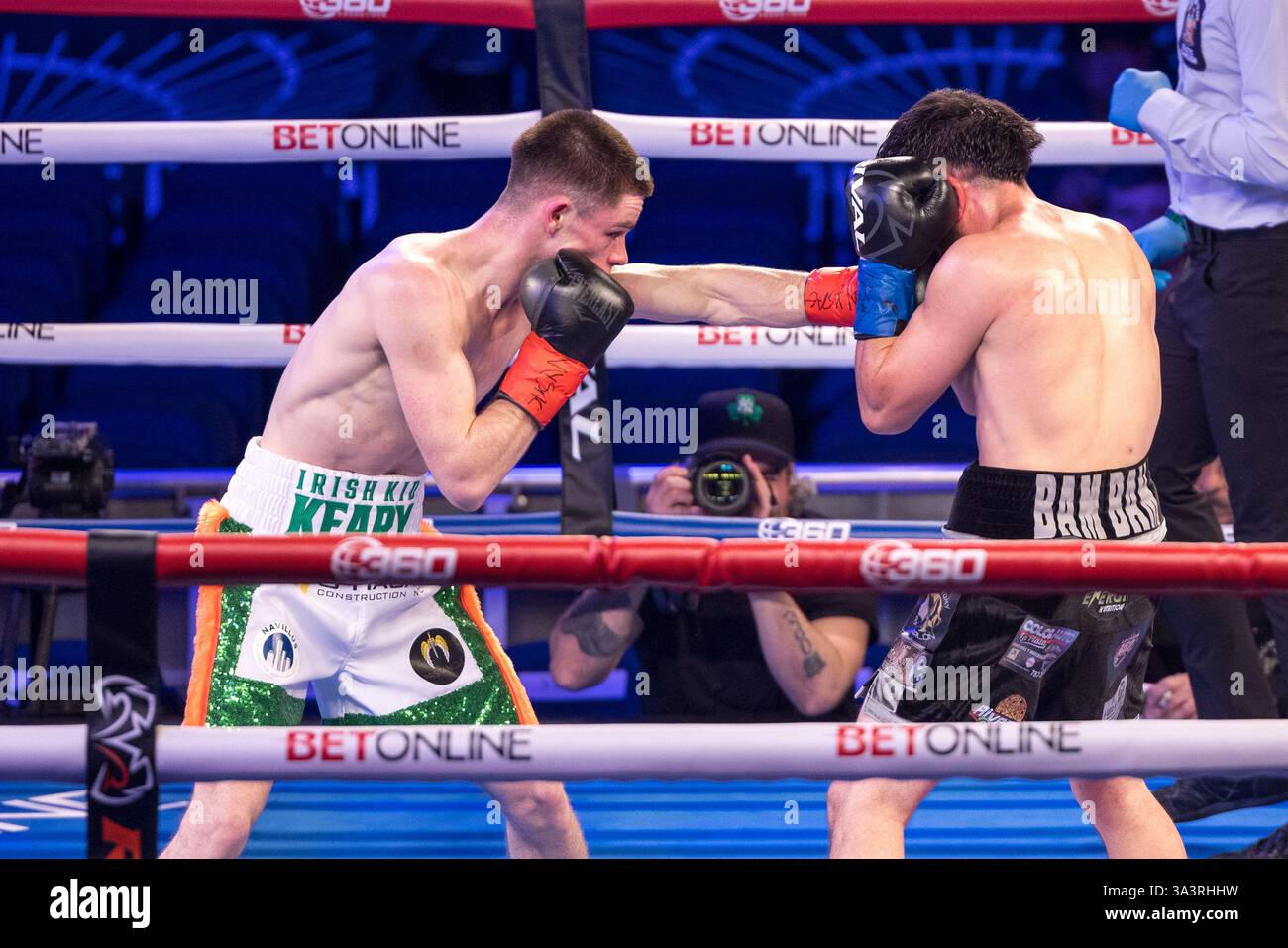 New York, United Of States. 16th Mar, 2025. Donagh Keary of Ireland ...