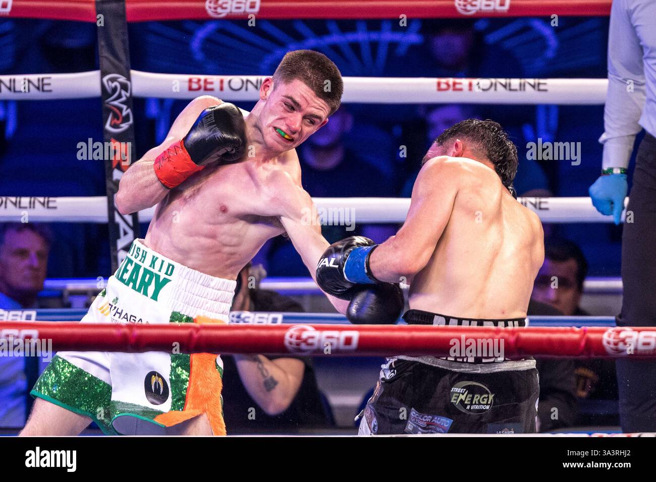 New York, United Of States. 16th Mar, 2025. Donagh Keary of Ireland ...