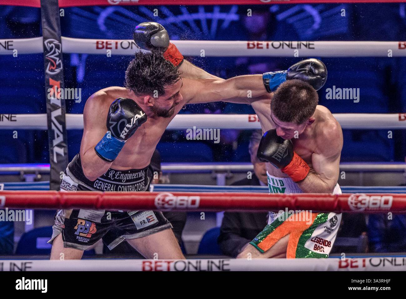 New York, United Of States. 16th Mar, 2025. Donagh Keary of Ireland ...