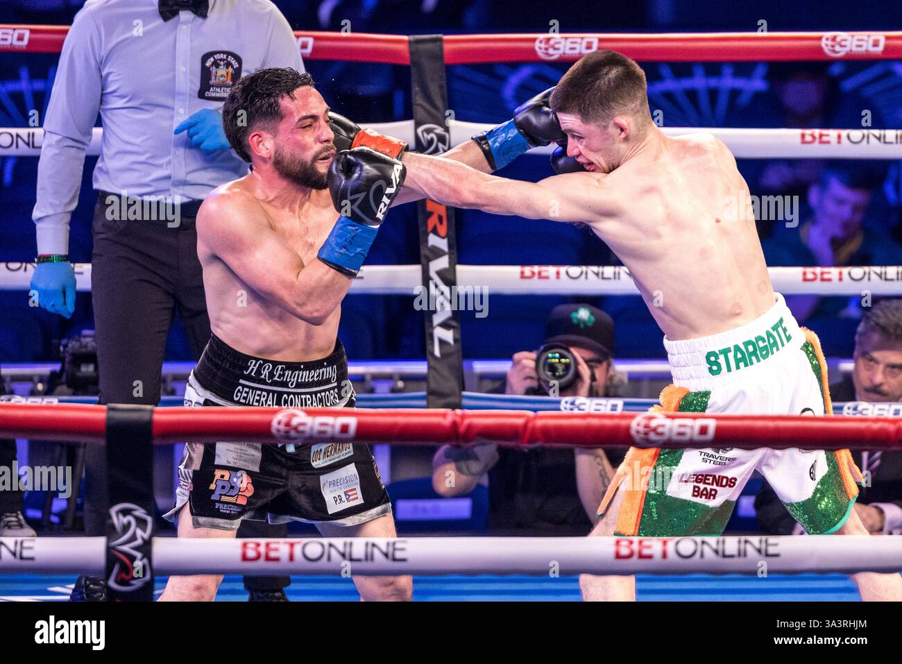 New York, United Of States. 16th Mar, 2025. Donagh Keary of Ireland ...