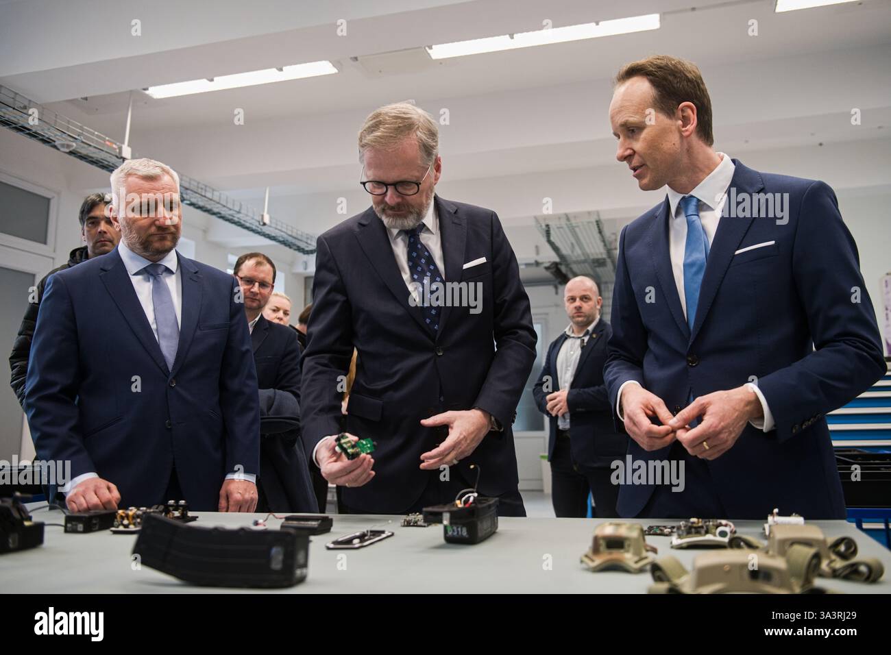 Brno, Czech Republic. 17th Mar, 2025. Prime Minister Petr Fiala (ODS ...