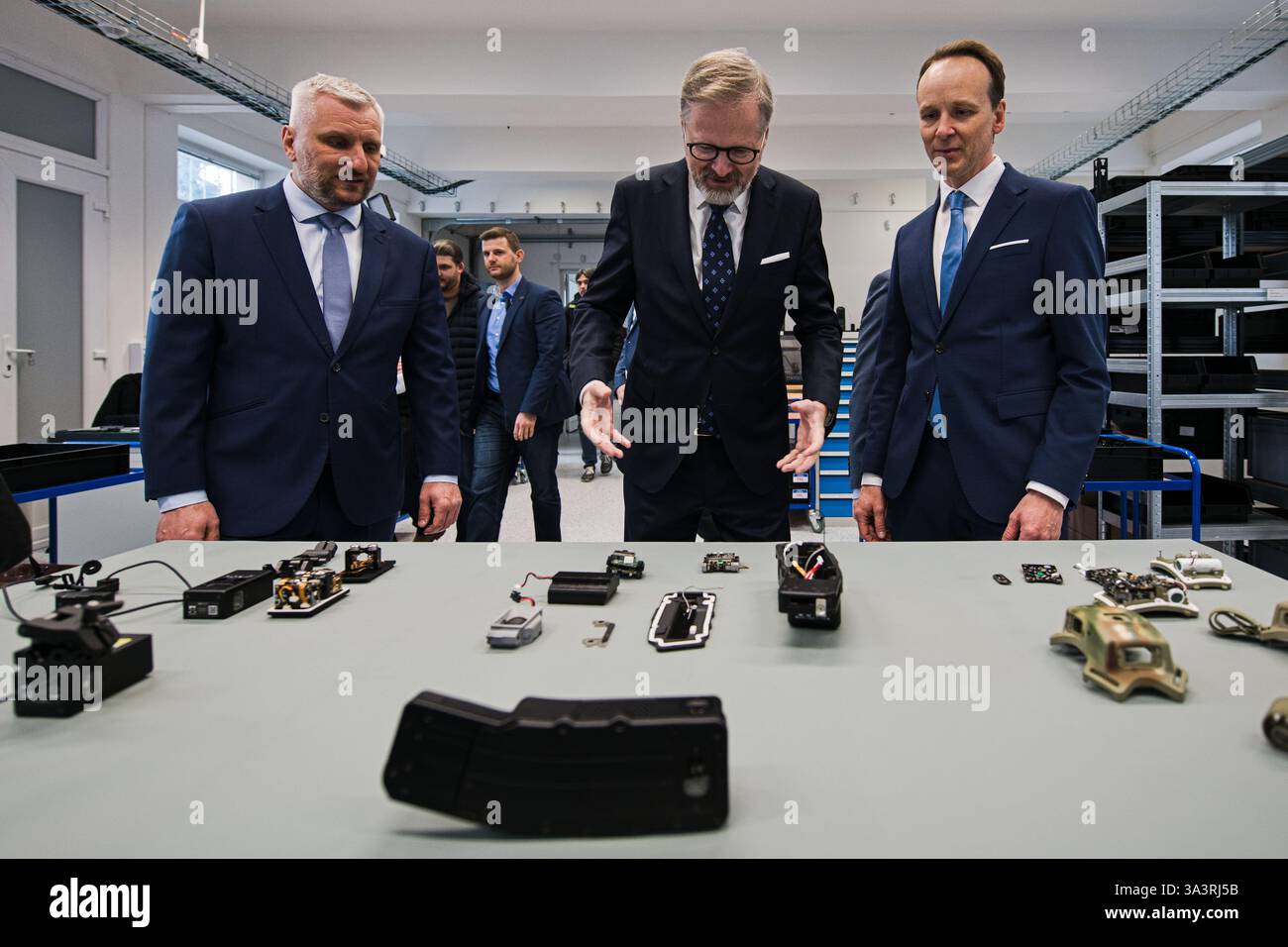 Brno, Czech Republic. 17th Mar, 2025. Prime Minister Petr Fiala (ODS ...