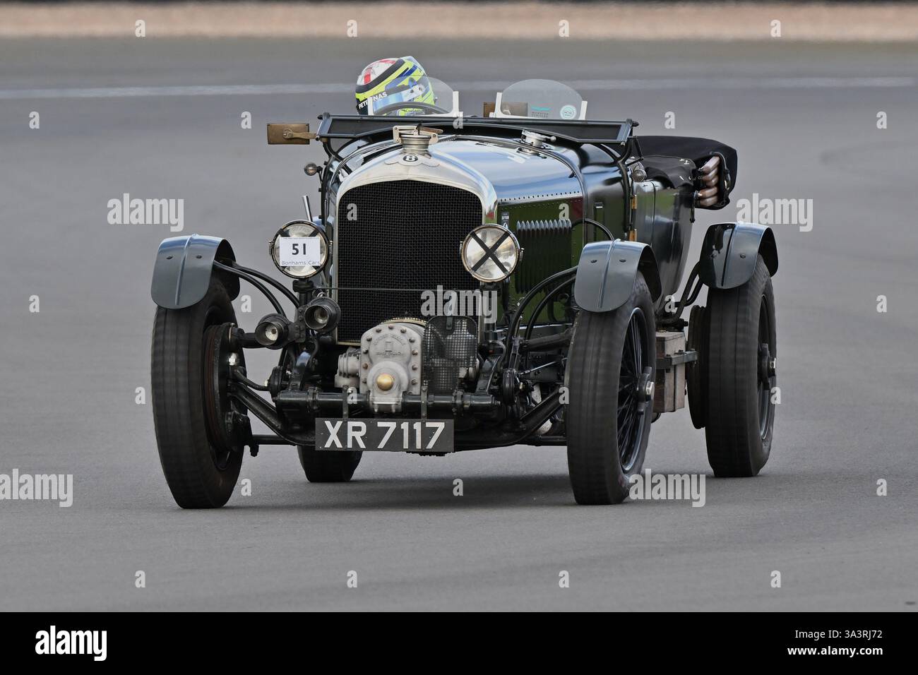 Lewis Fox, Bentley 3-4½ litre, blower Bentley, First run in 1952 the ...