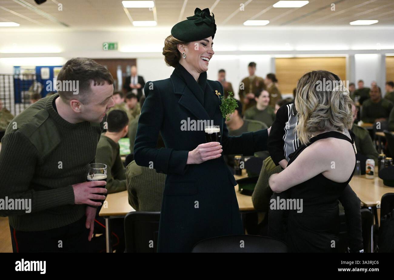 The Princess of Wales (centre) with Barry Loughlin (left) and Georgia ...