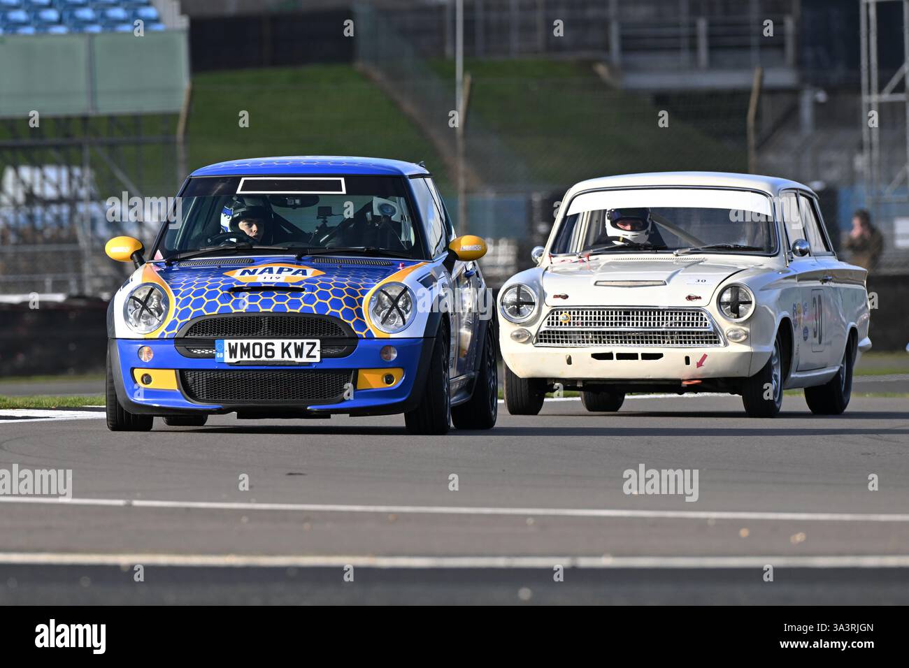 Izzy Hammond, MINI Cooper S, George Ure, Ford Lotus Cortina Mk1, First ...