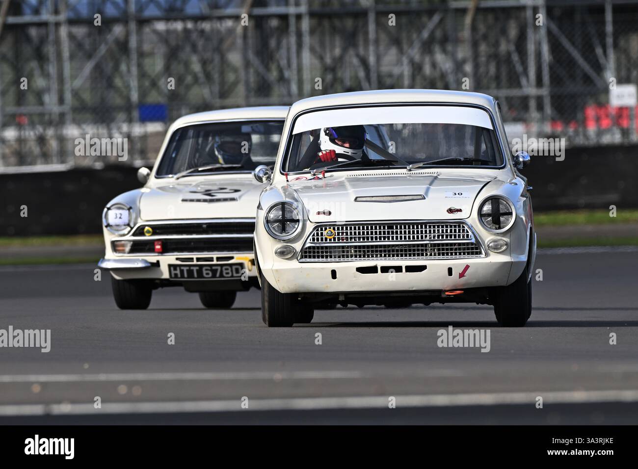 George Ure, Ford Lotus Cortina Mk1, First run in 1952 the Pomeroy ...