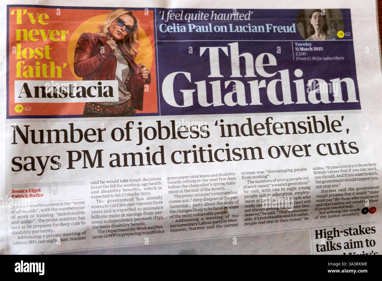 'Number of jobless 'indefensible', says PM (Keir Starmer) amid ...