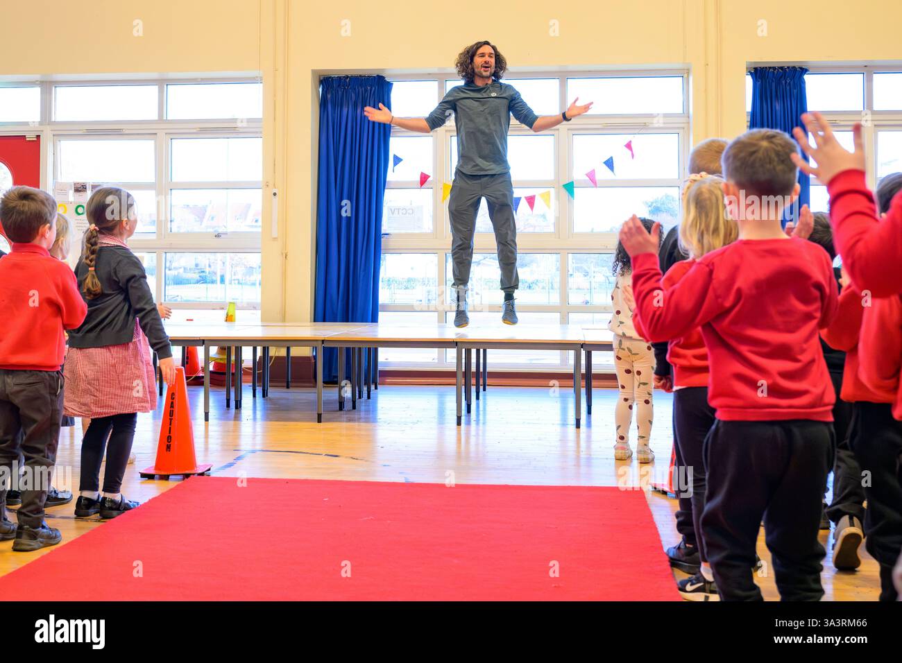 Dunbar Primary School receives surprise visit from Joe Wicks Dunbar ...