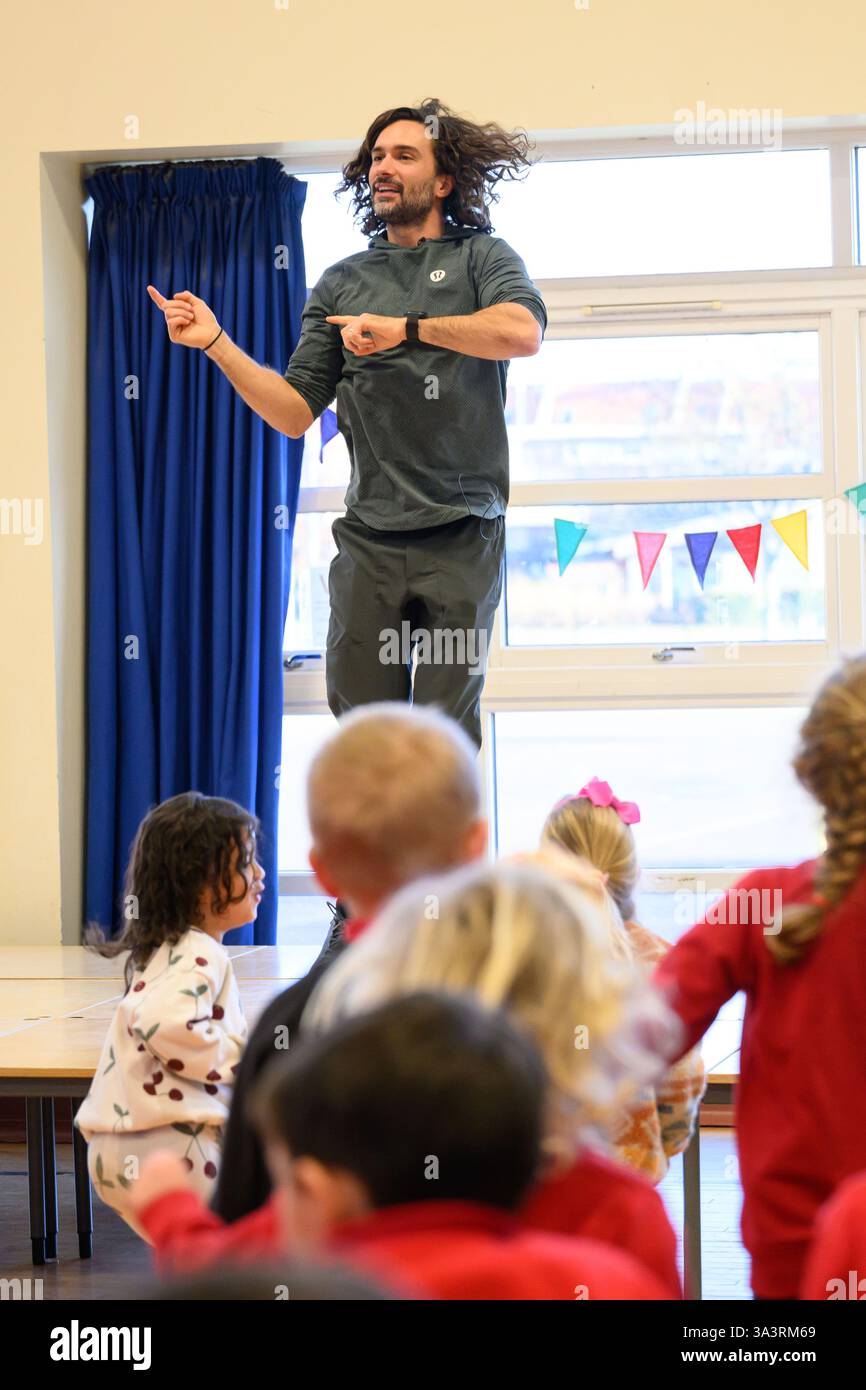 Dunbar Primary School receives surprise visit from Joe Wicks Dunbar ...