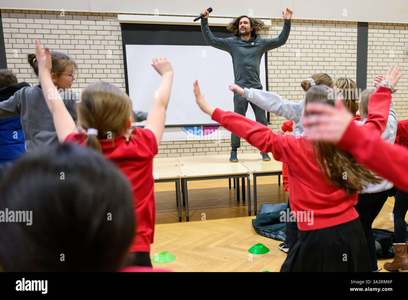 Dunbar Primary School receives surprise visit from Joe Wicks Dunbar ...