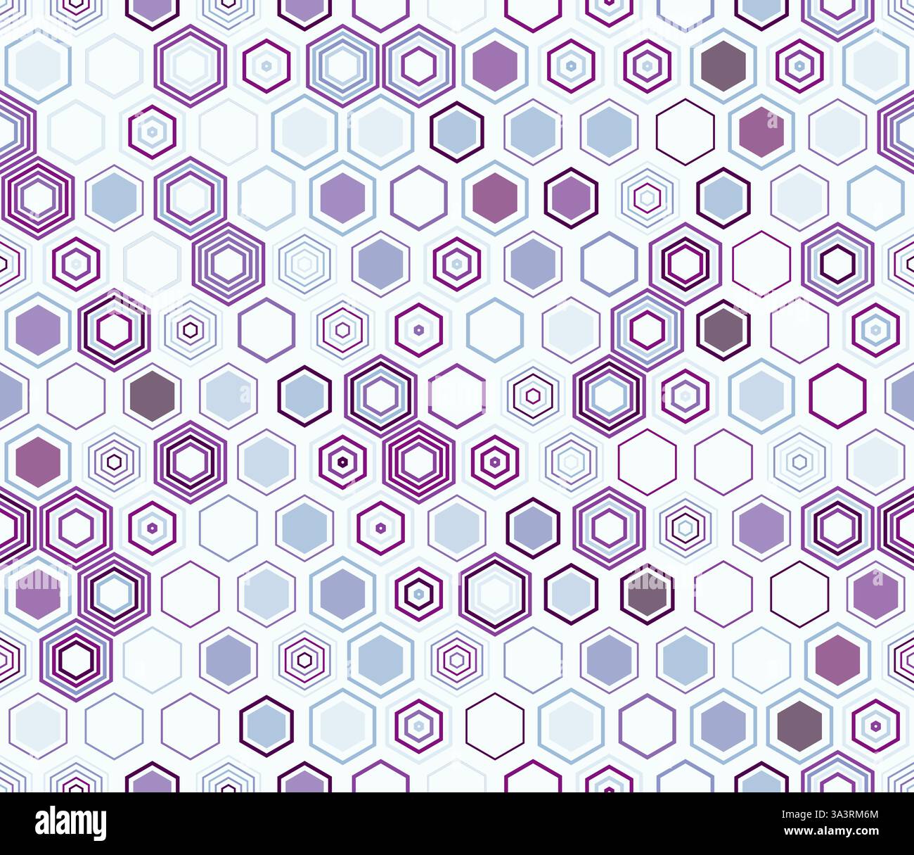 Seamless mosaic background. Geometric elements of varied style and color. Hexagon pattern ...