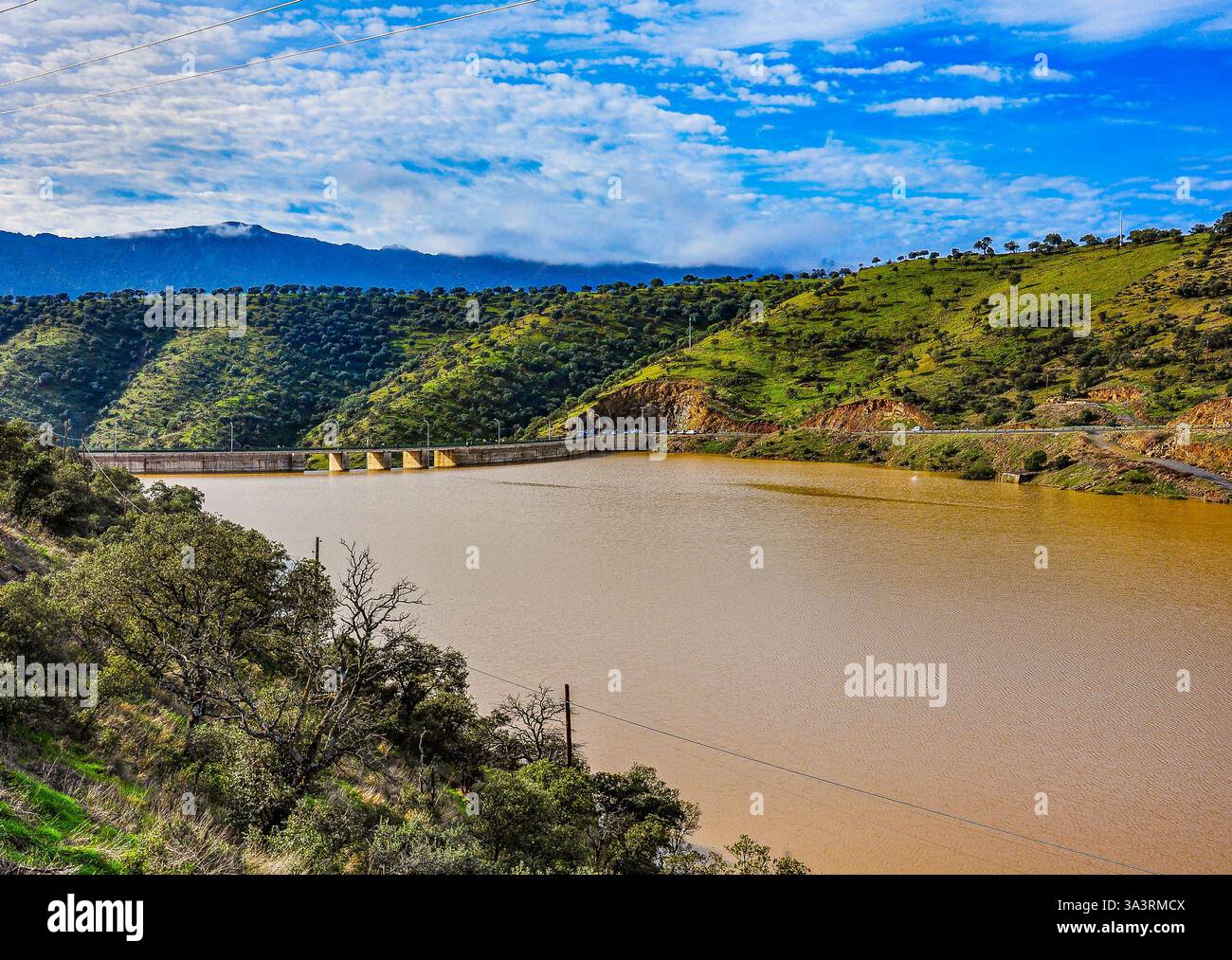 The New Montoro Reservoir when it was first filled in 2009-2010: a ...