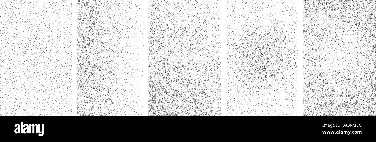 Vector Abstract Stipple Noise Effect. Dotwork BG Stock Vector Image ...