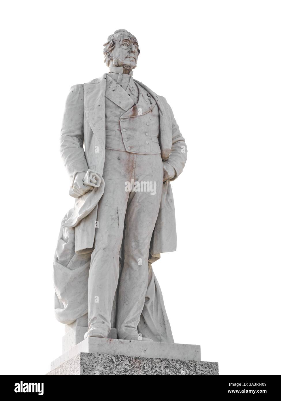 Statue, in memory of Sir Henry Edwards,on the promenade at Weymouth ...