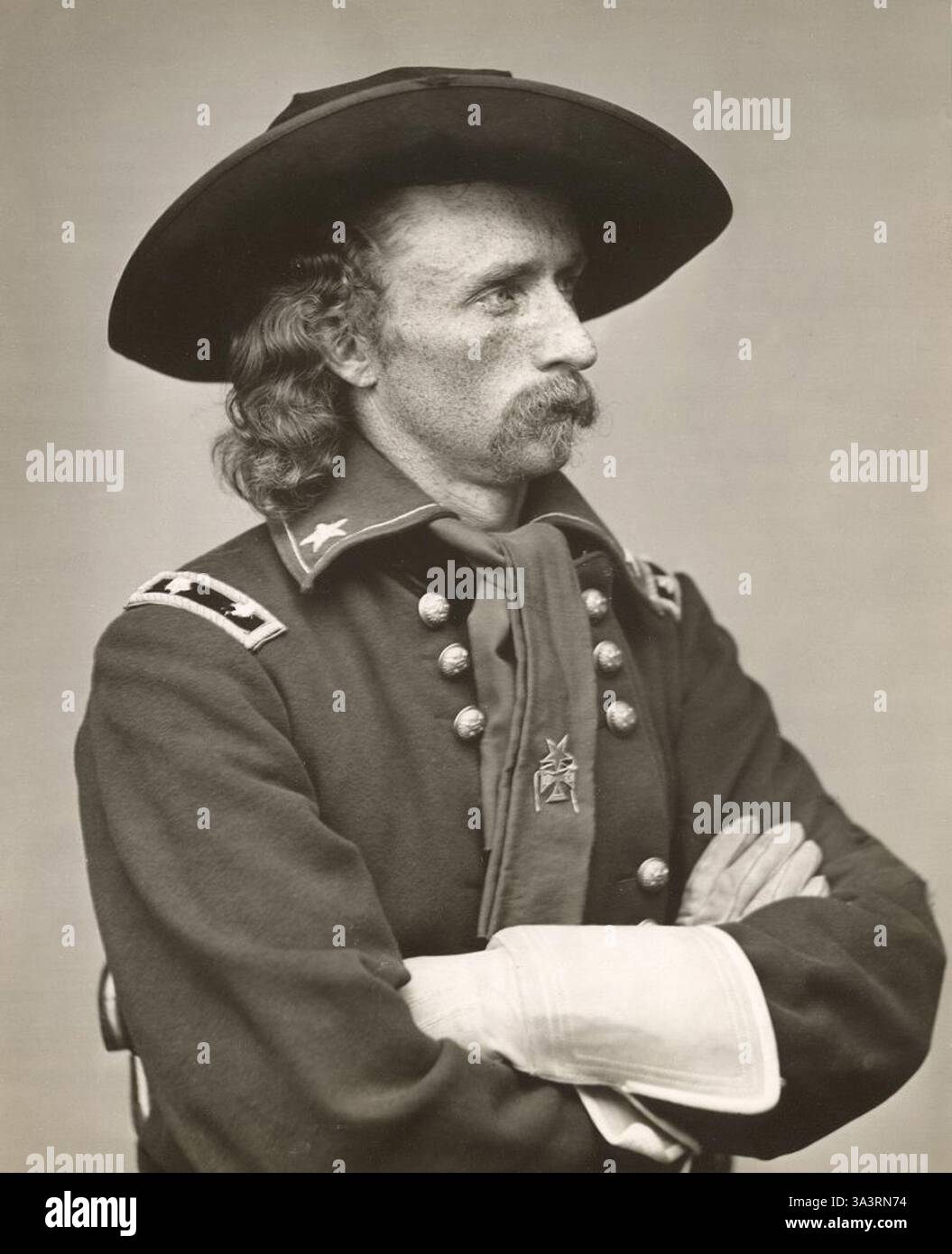 George armstrong custer cavalry 1876 hi-res stock photography and ...