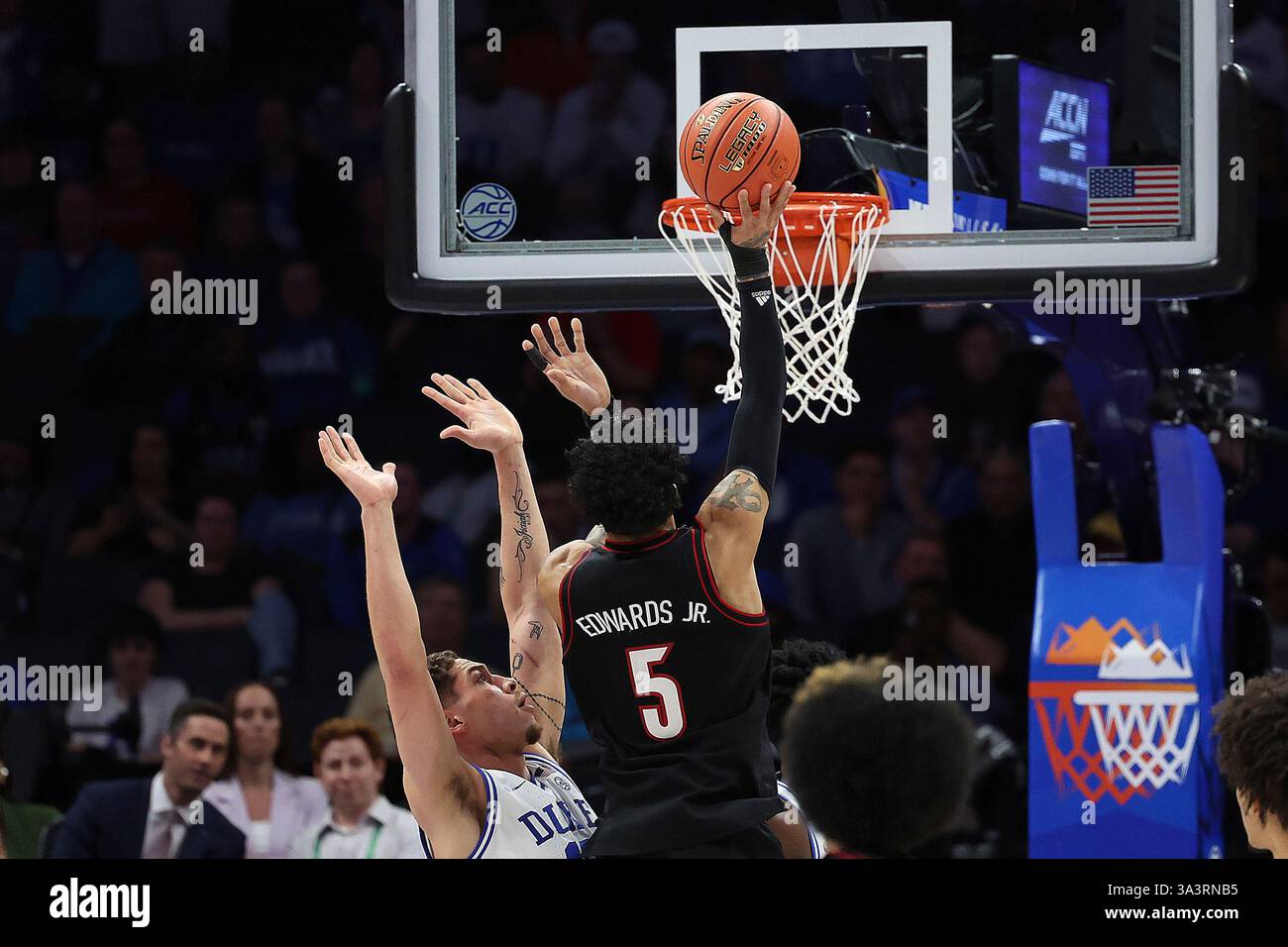 CHARLOTTE, NC - MARCH 15: Louisville Cardinals guard Terrence Edwards ...