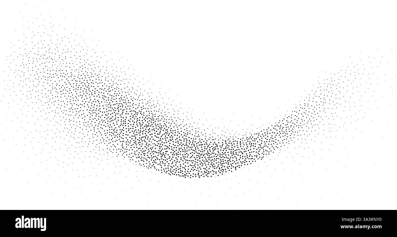 Vector Abstract Stipple Noise Effect. Dotwork BG Stock Vector Image ...