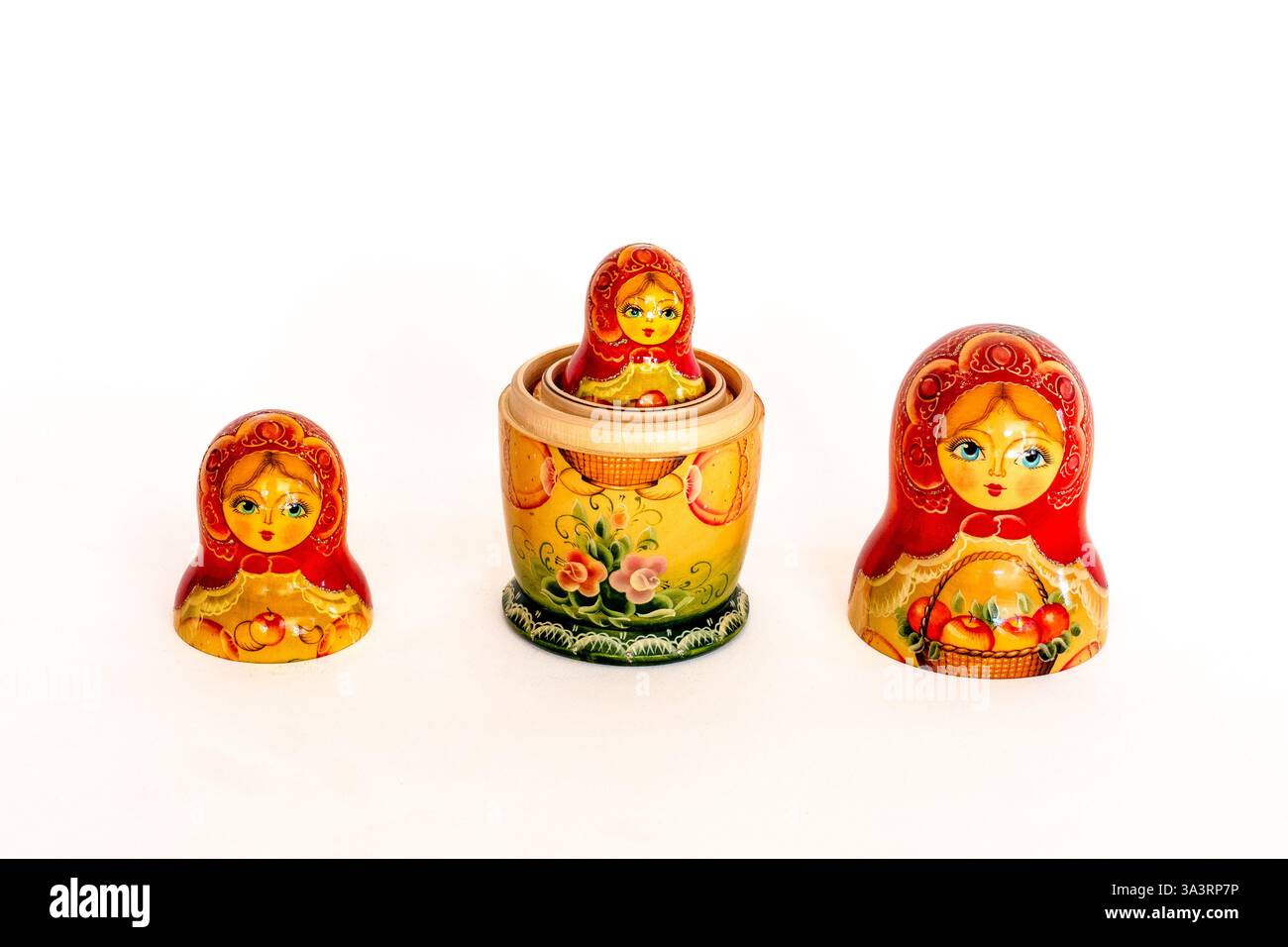 Russian matryoshka nesting dolls Stock Photo - Alamy