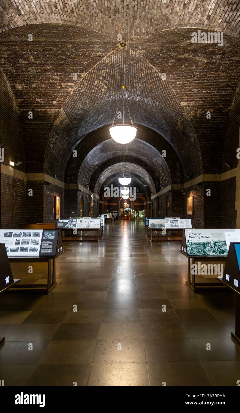 Lutyens Crypt, Liverpool Metropolitan Cathedral. Liverpool, England, UK ...