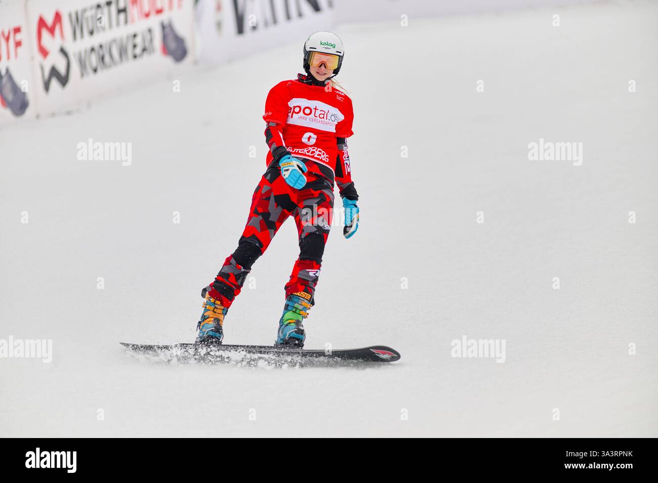 WINTERBERG, GERMANY - 15 MARCH, 2025: PAYER Sabine, AUT - VISA FIS ...