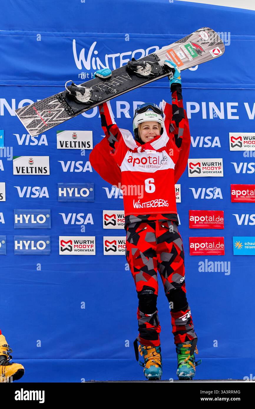 WINTERBERG, GERMANY - 15 MARCH, 2025: PAYER Sabine, AUT - VISA FIS ...