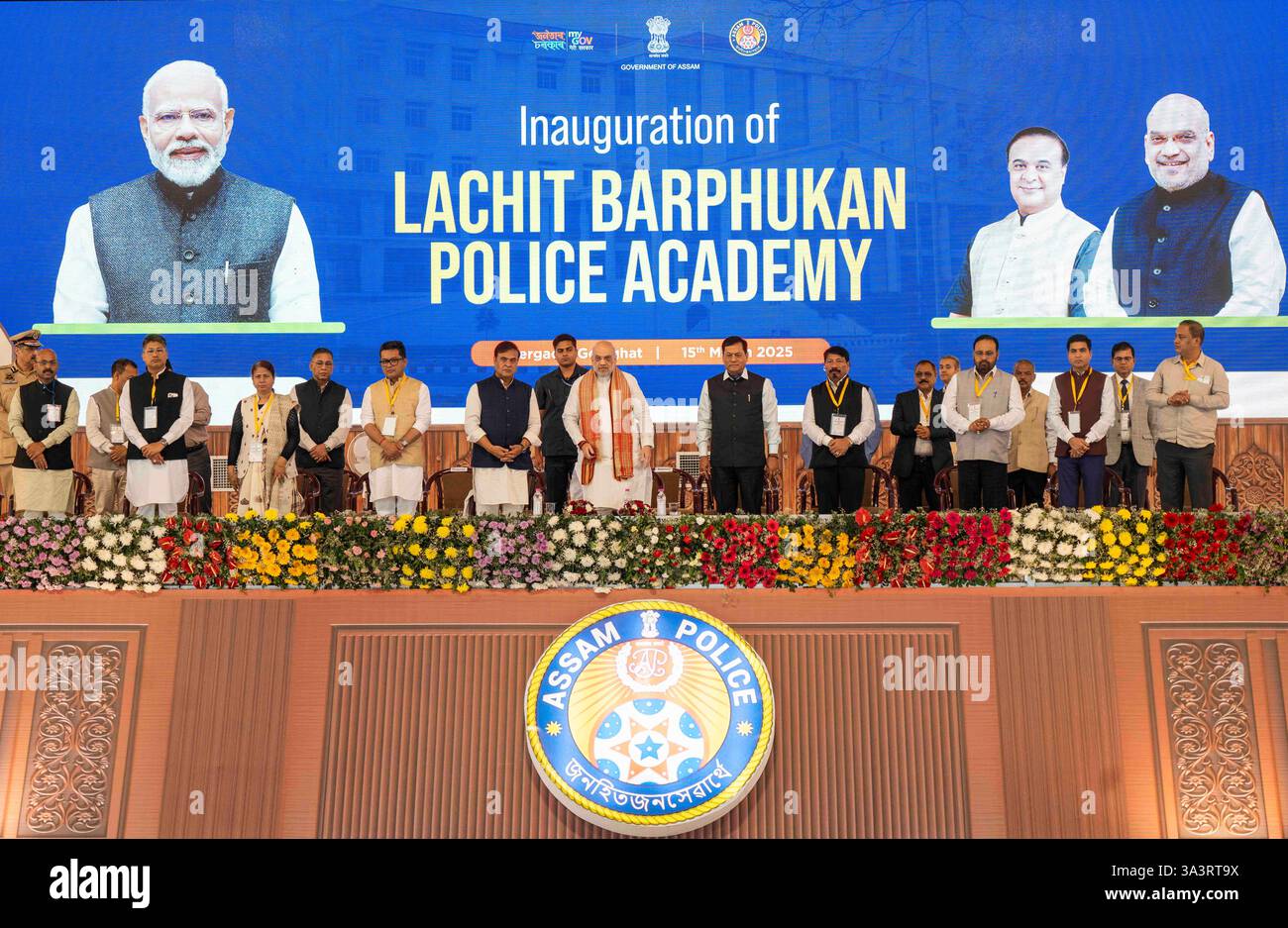 March 15, 2025: Indian Home Minister Amit Shah, Assam Chief Minister ...