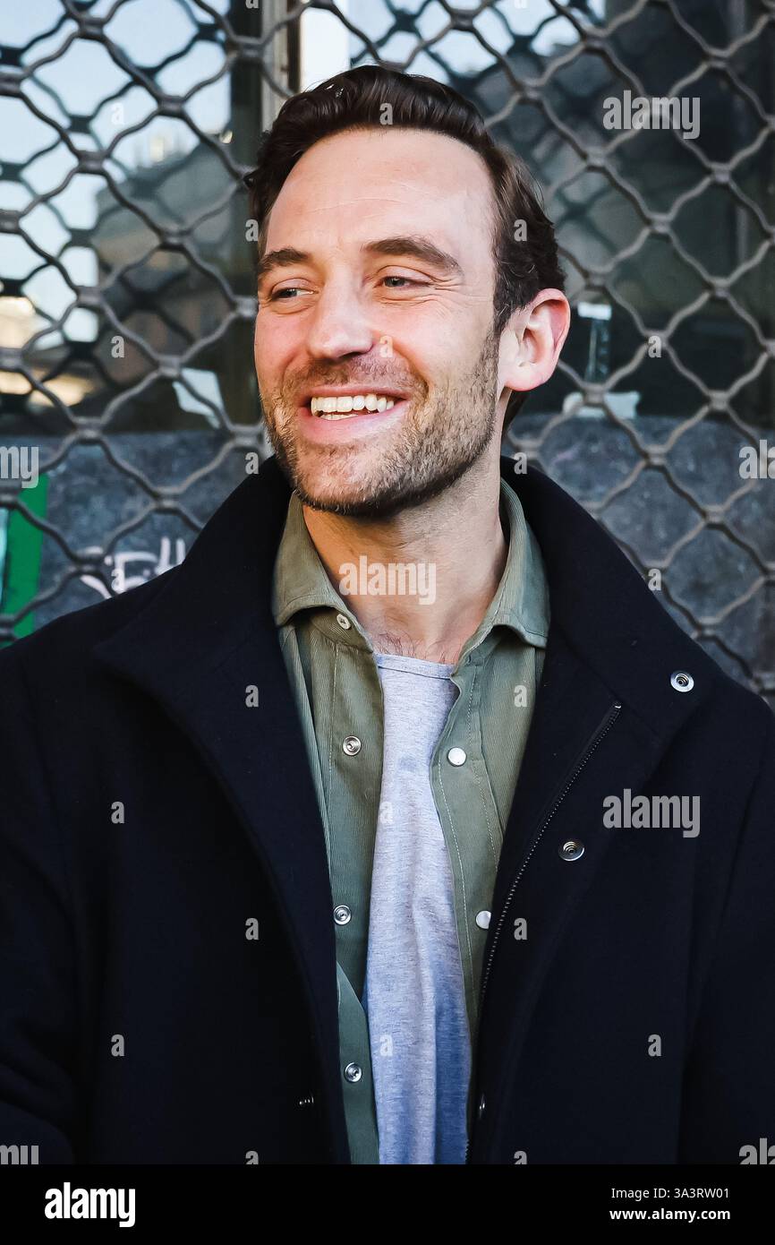 Milan, Italy. 17th Mar, 2025. Milan, Joël Dicker presents the book The ...