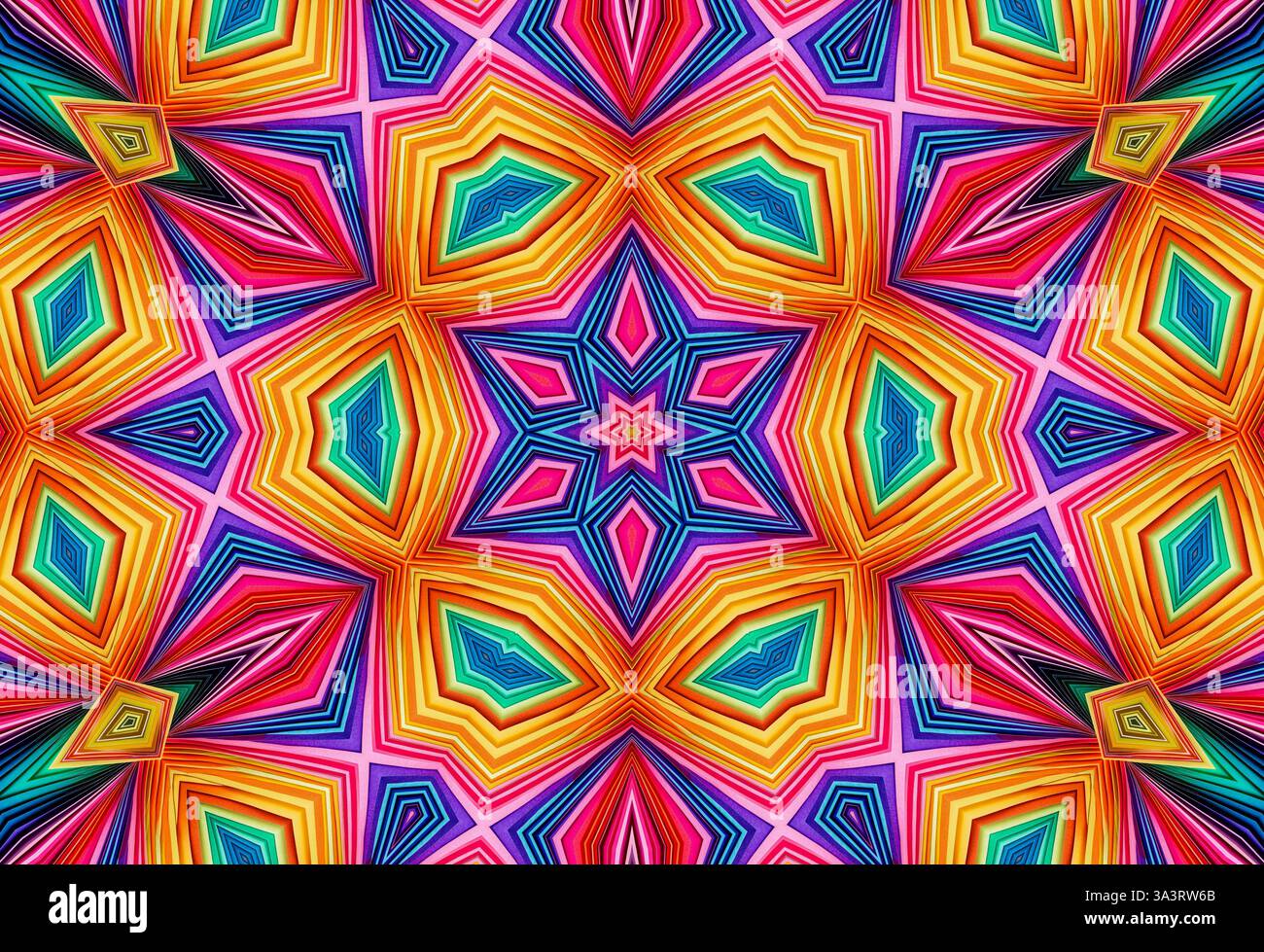 Bright background with abstract colorful pattern for design Stock Photo ...