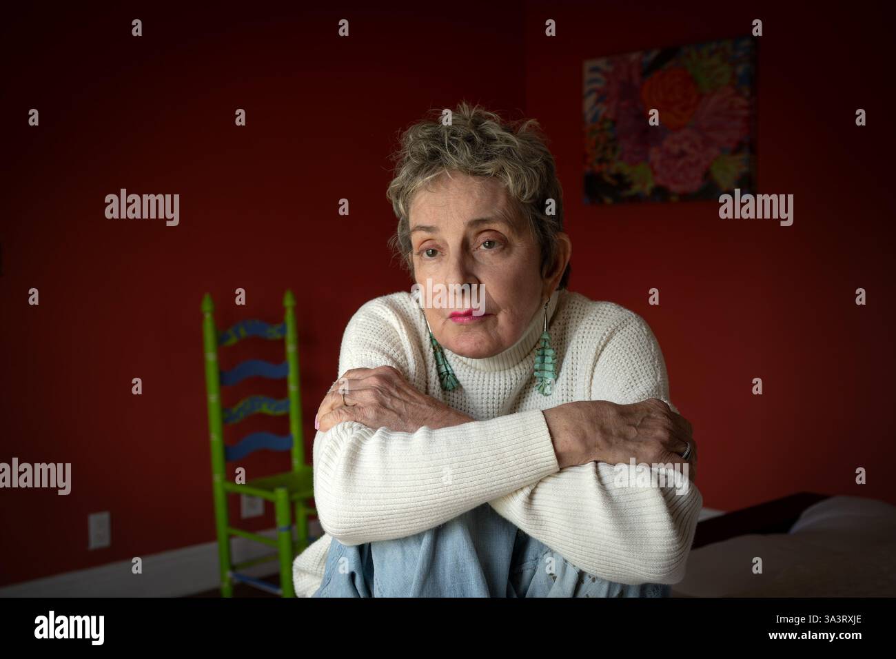 Birmingham, Alabama, USA. 14th Feb, 2025. Diane Derzis at her home in ...
