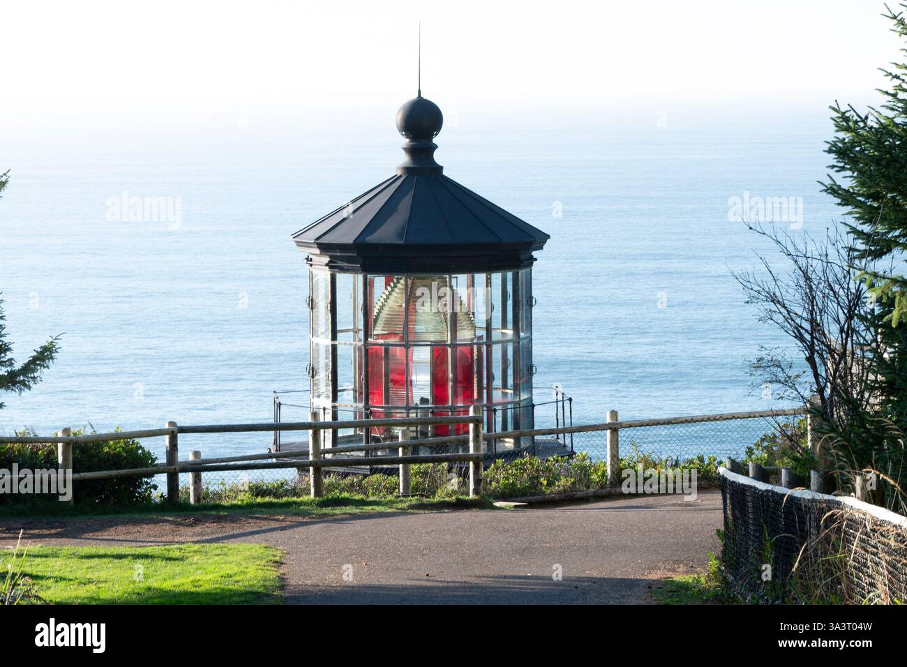 Cape Meares Lighthouse State Park at the OREGON COAST Stock Photo - Alamy