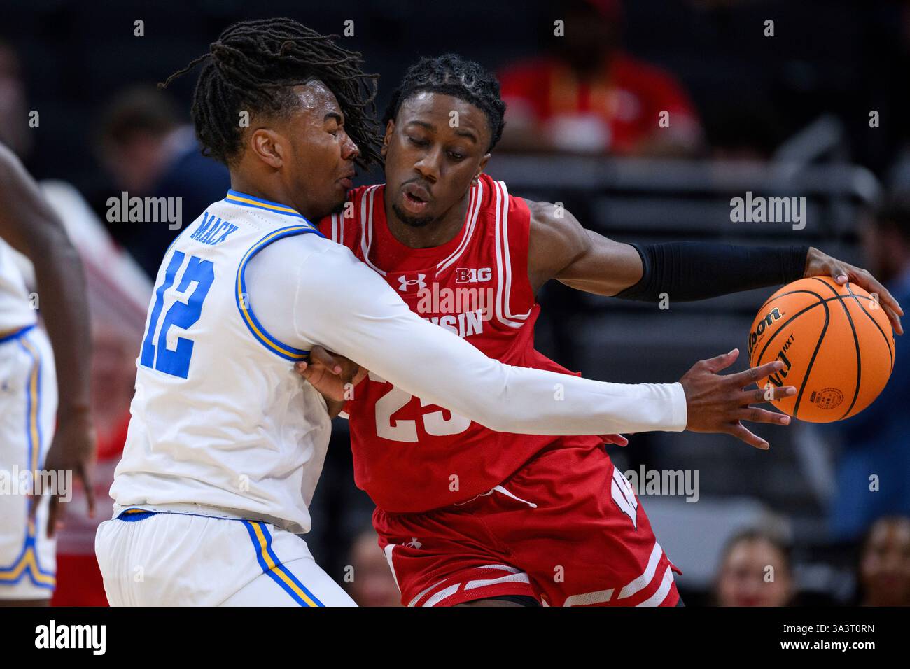INDIANAPOLIS, IN - MARCH 14: Wisconsin Badgers guard John Blackwell (25 ...