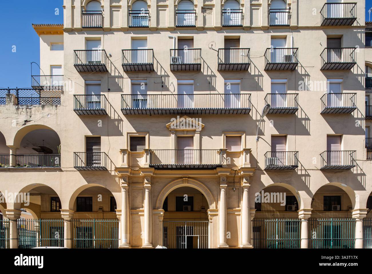 El Mercado del Arenal showcases traditional Andalusian architecture ...