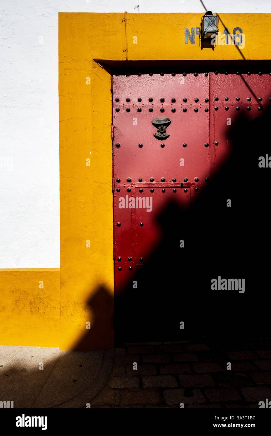 This entrance leads matadors to the crew area of the historic Real ...