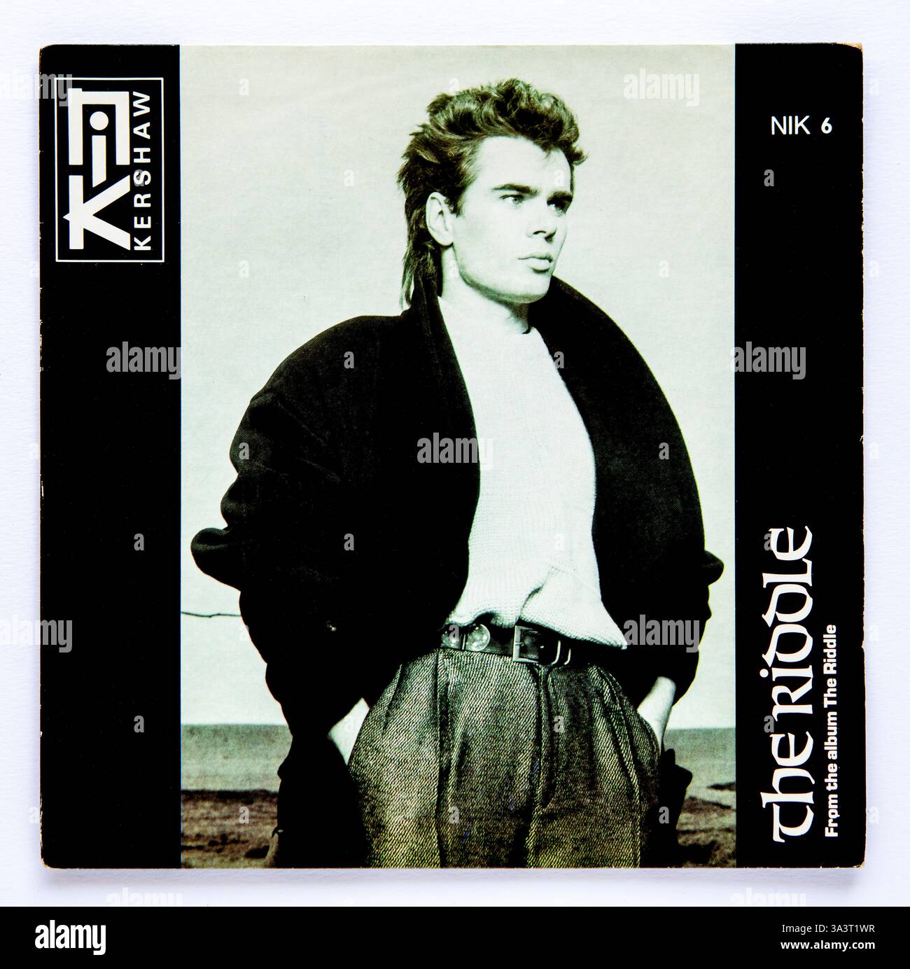 Picture cover of the seven inch single version of The Riddle by Nik ...