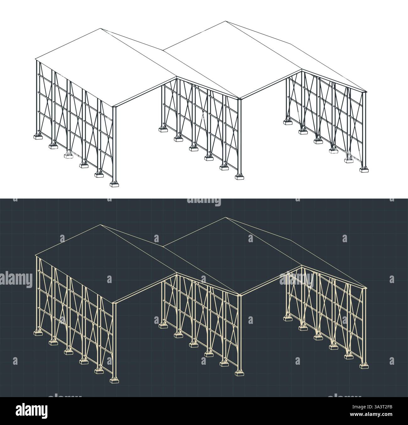Shelter drawings Stock Vector Images - Alamy