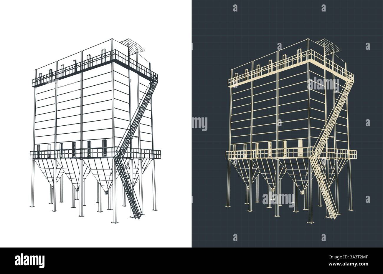 Coal extraction technology Stock Vector Images - Alamy