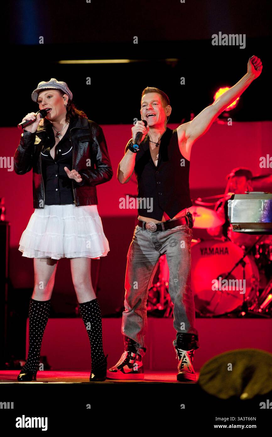 Hamburg, DEU, 26.01.2009: Rosenstolz seit 1991, deutsche Musikgruppe ...