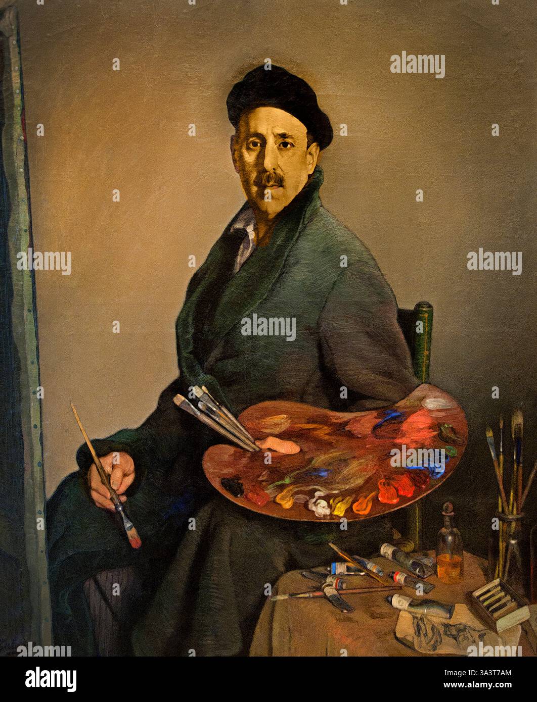 Self Portrait 1931 by Ignacio Zuloaga Mexico Mexican , Louvre France ...