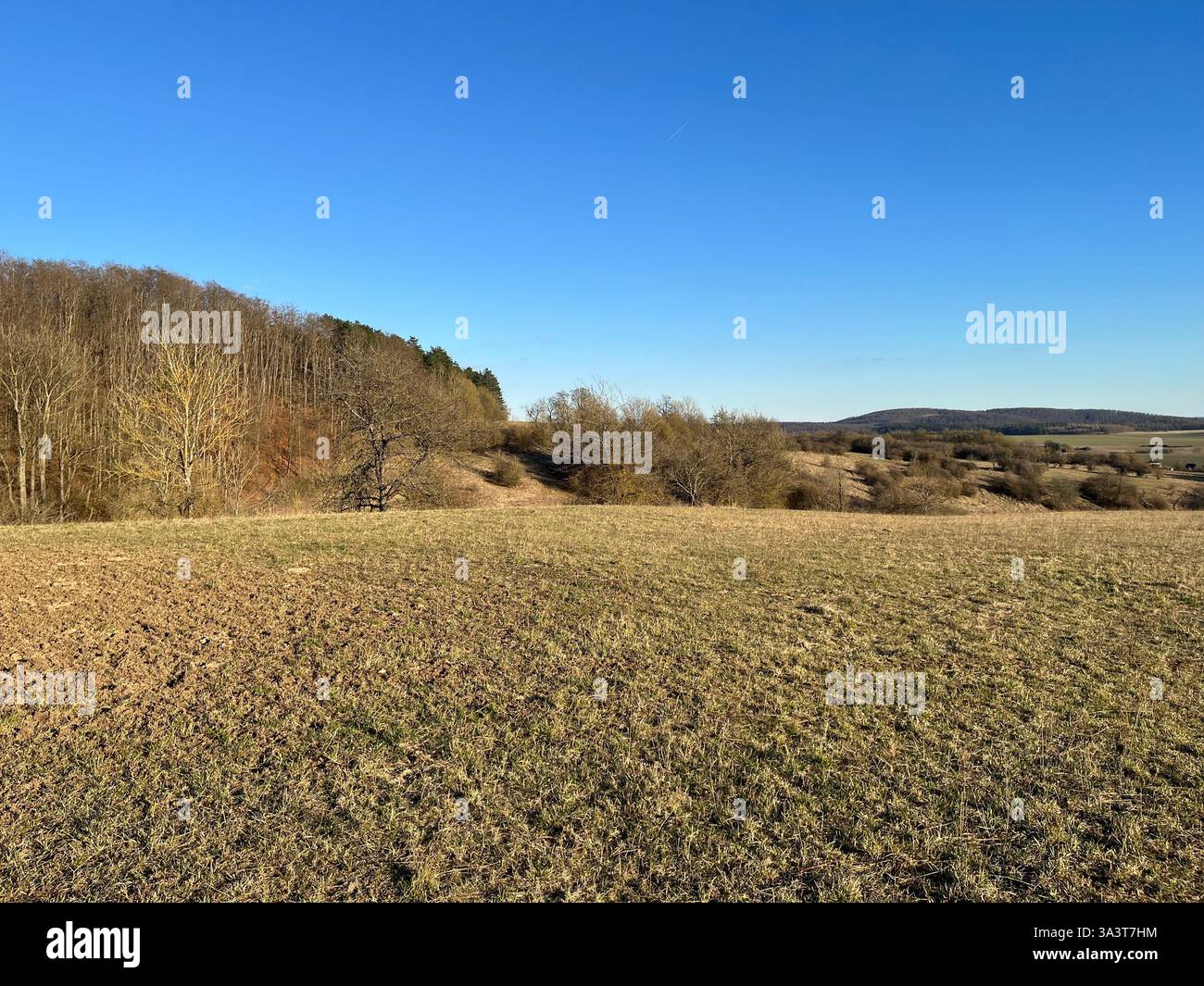 Spring landscapes blue sky hi-res stock photography and images - Alamy
