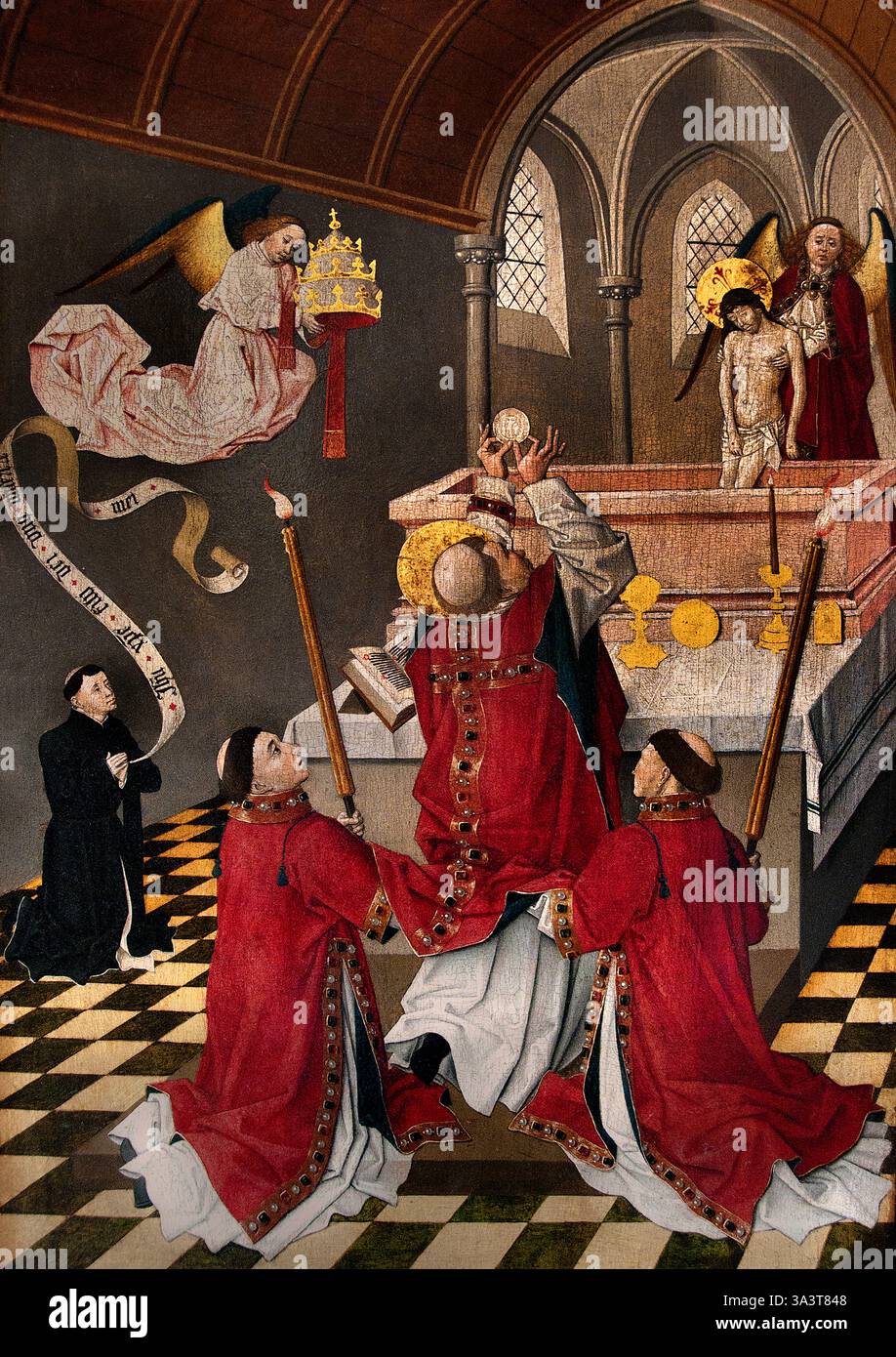 DIJON The Mass of St. Gregory Carthusian monastery La Messe de saint ...