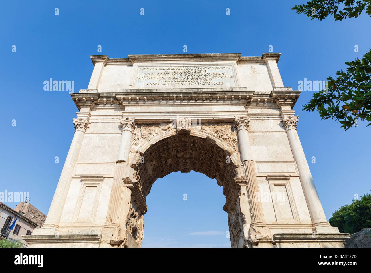 Arch of Titus / Arco di Tito, Foro Romano, Rome, Italy Stock Photo - Alamy
