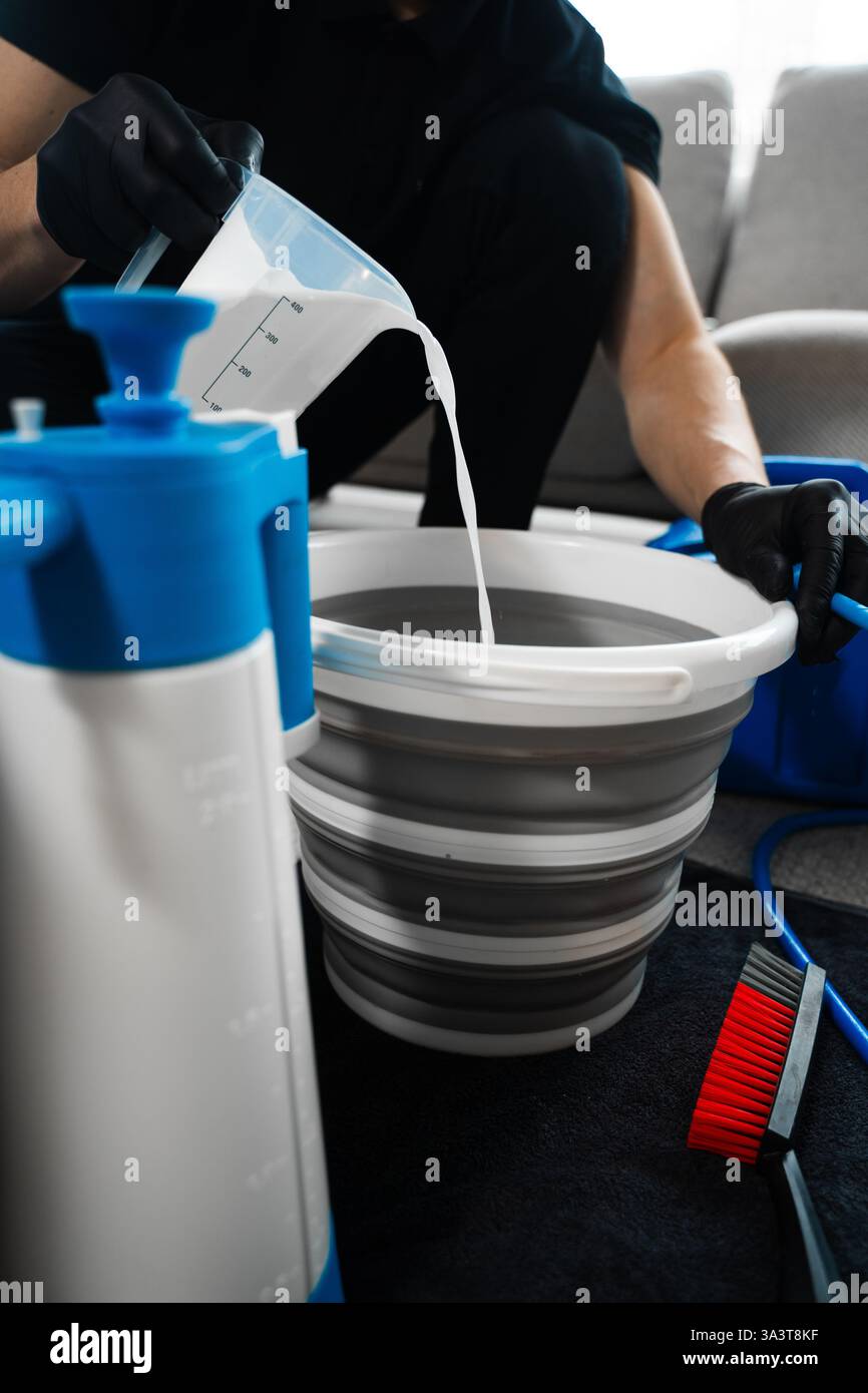 Removing stains and brightening up white furniture with oxygen bleach ...