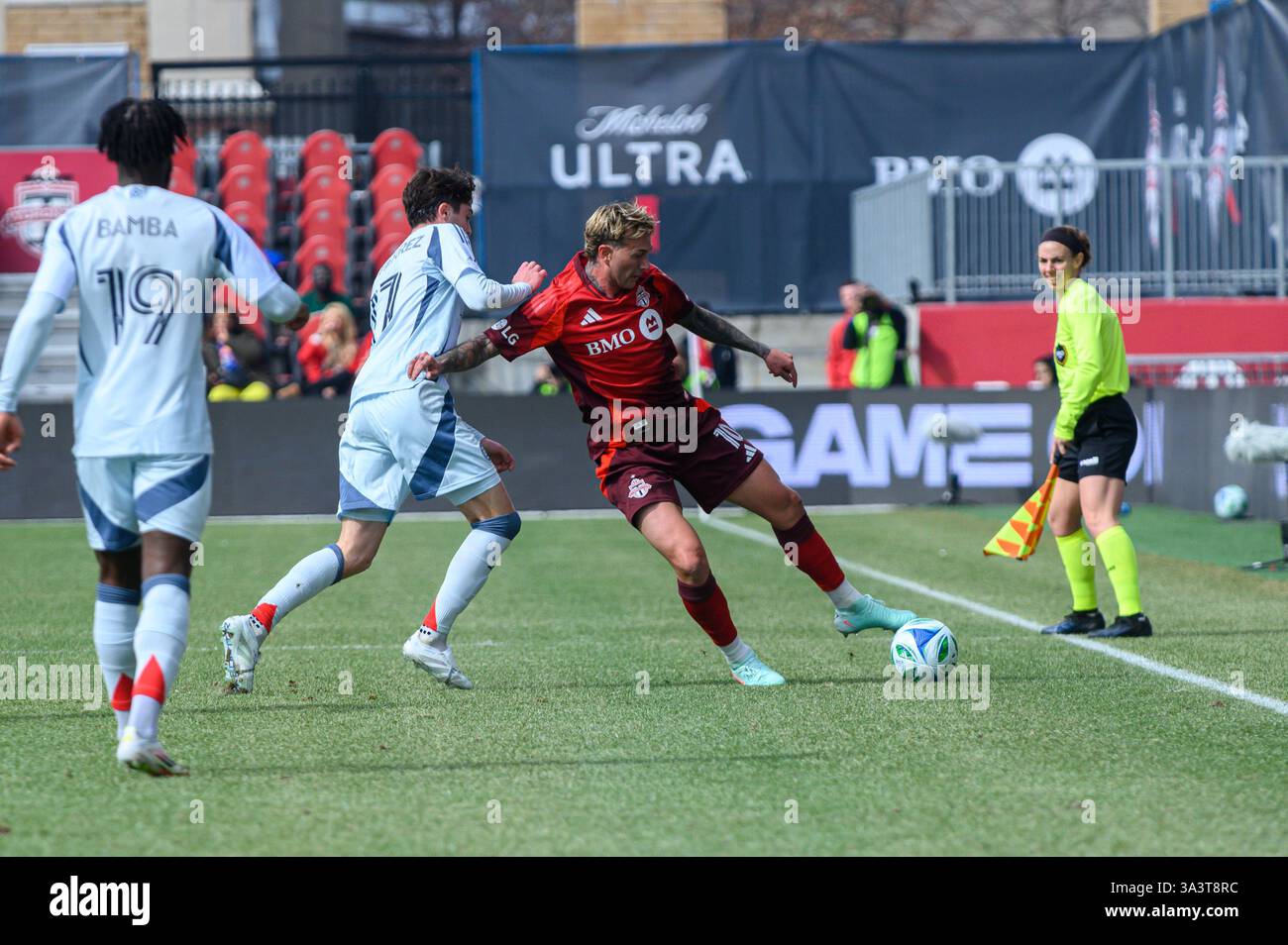 Toronto, ON, Canada - March 15, 2025: Federico Bernardeschi (#10 ...
