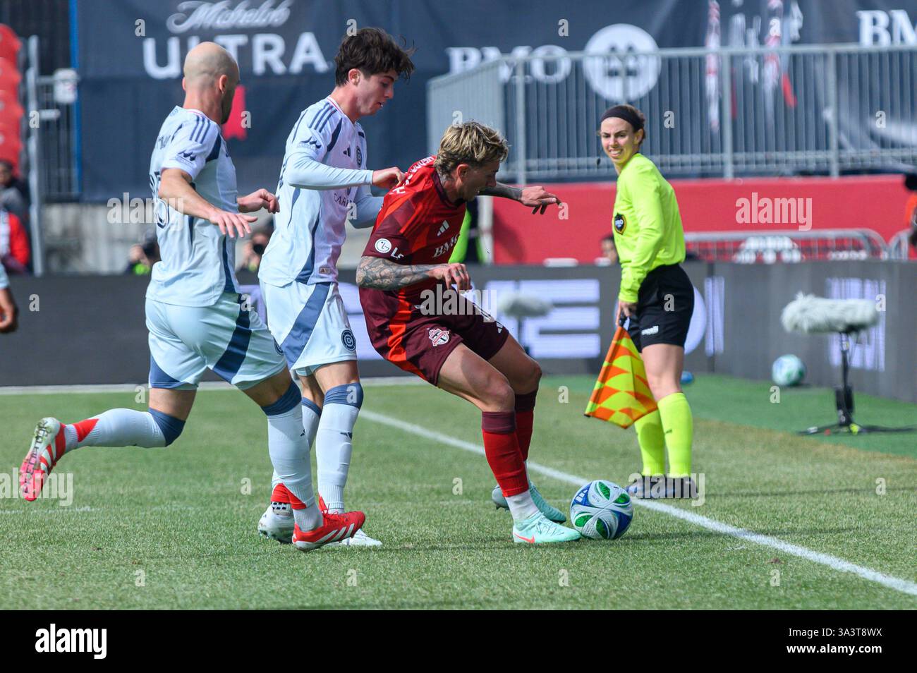 Toronto, ON, Canada - March 15, 2025: Federico Bernardeschi (#10 ...