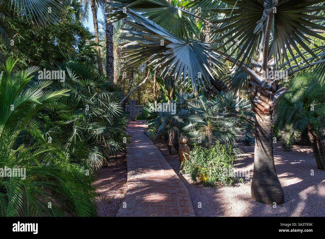 The Majorelle Garden is a botanical garden and artist's landscape ...