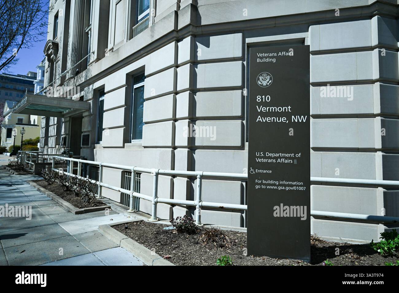Washington, USA. 17th Mar, 2025. The Department of Veterans Affairs ...