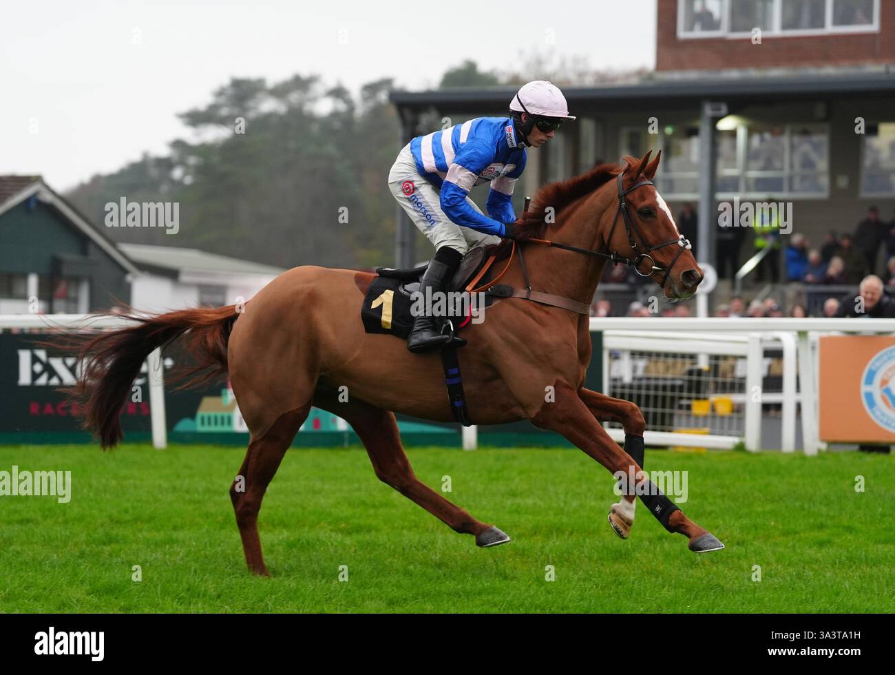 Captain Teague ridden by Harry Cobden wins the ICL Conscious Of Our ...