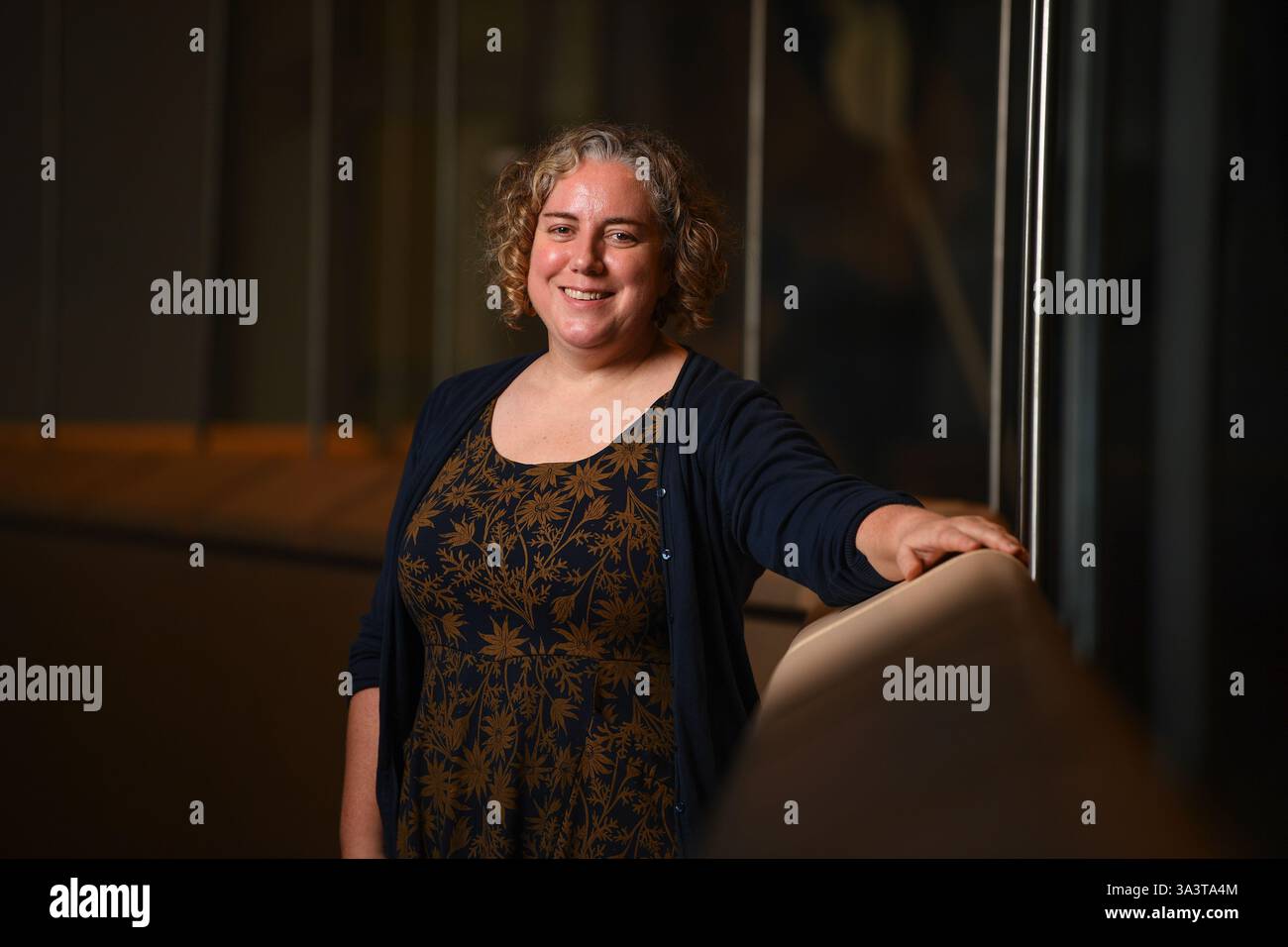 Brisbane, Australia. 17th Mar, 2025. Professor Sarah Medland poses for ...