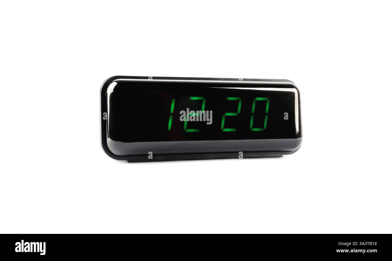 Led display 12 o‘clock Cut Out Stock Images & Pictures - Alamy